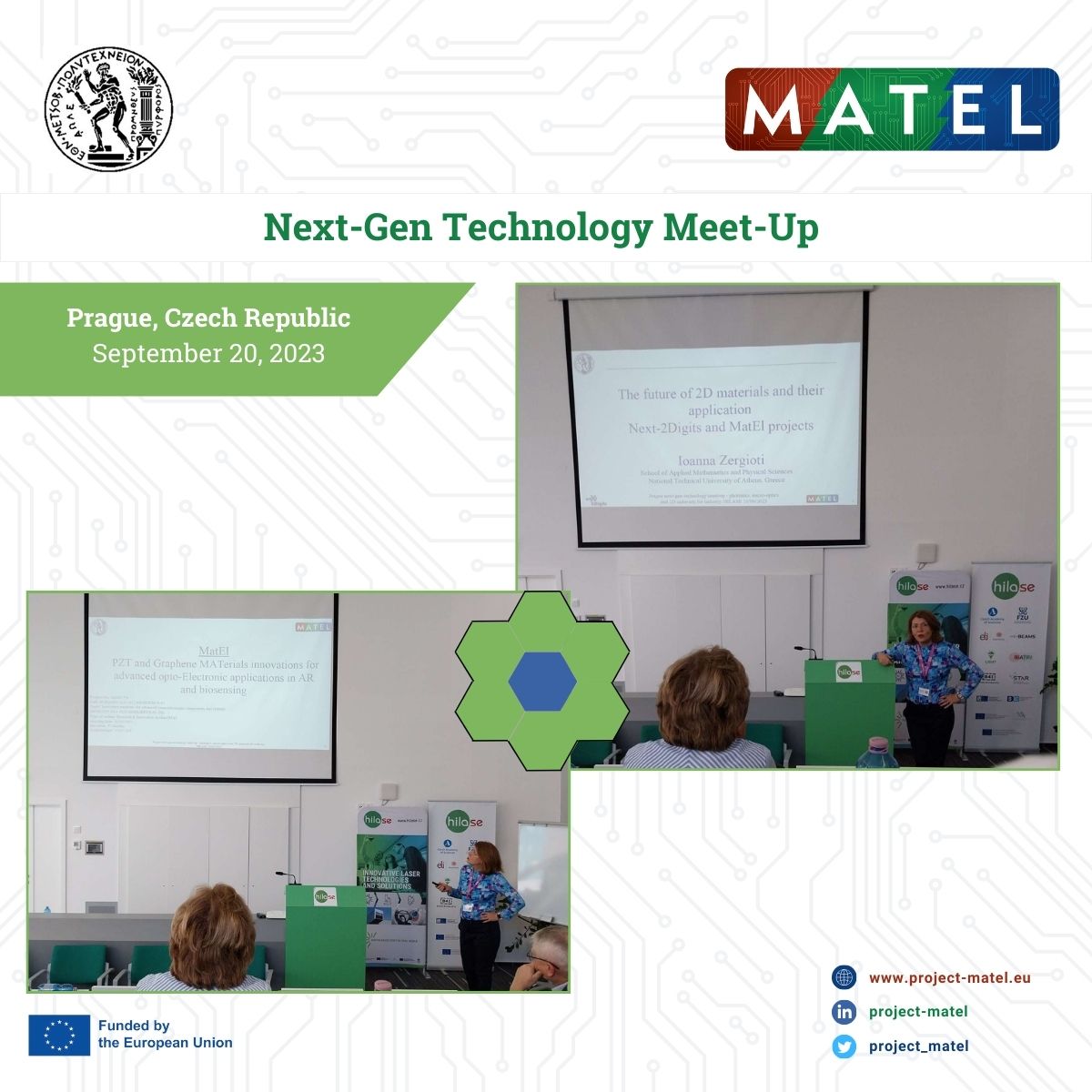 NTUA presented MatEl in Prague Next-Gen Technology Meet Up in Prague ...
